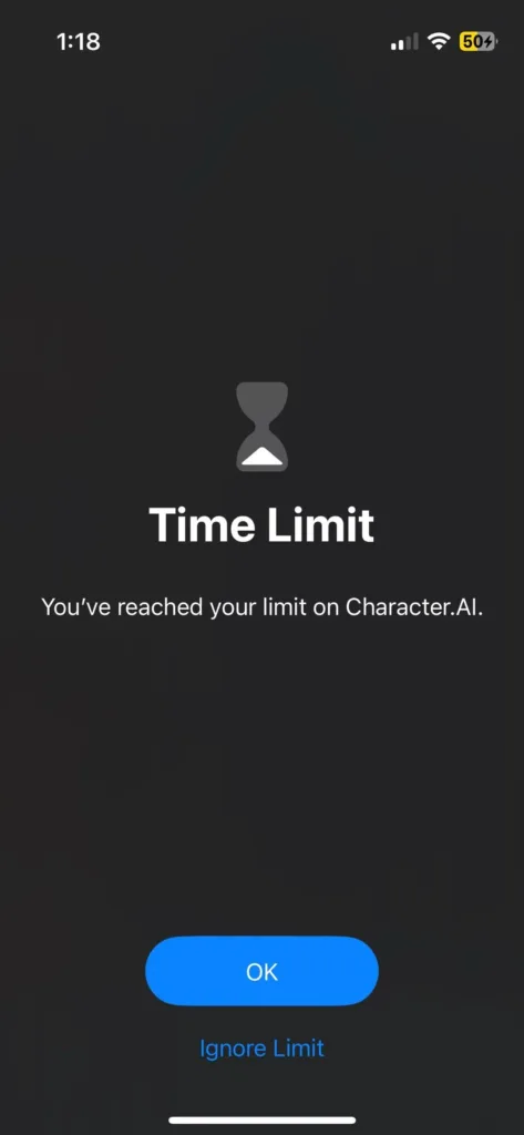 Time Limit - You've Reached Your Limit on Character.AI » Robo Rhythms