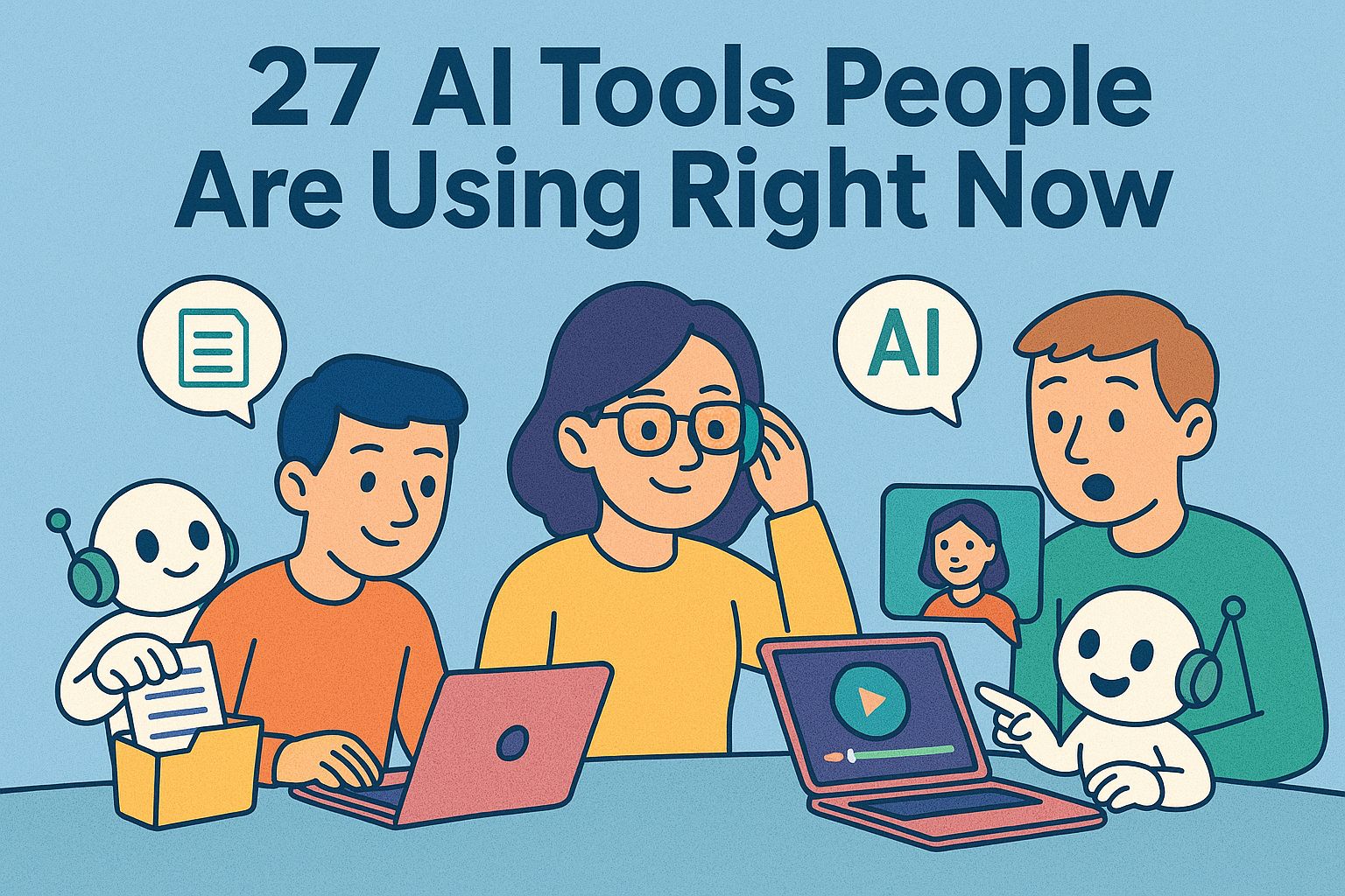 27 AI Tools People Are Using While You’re Still Thinking About It ...