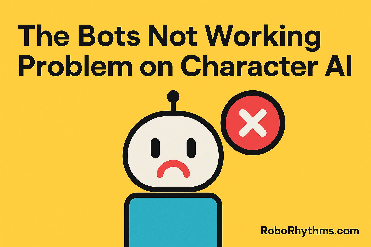 The Bots Not Working Problem on Character AI » Robo Rhythms